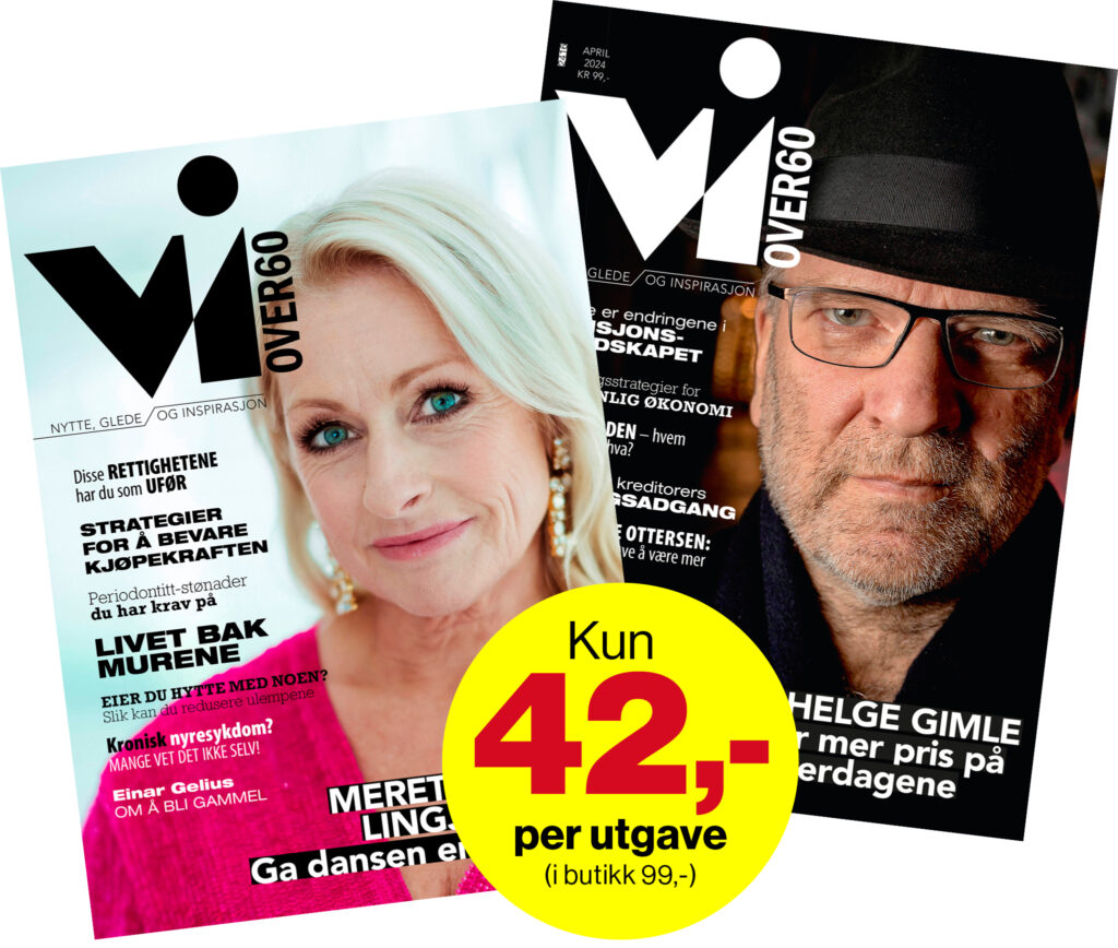 VI OVER 60 - Bestill ditt abonnement idag