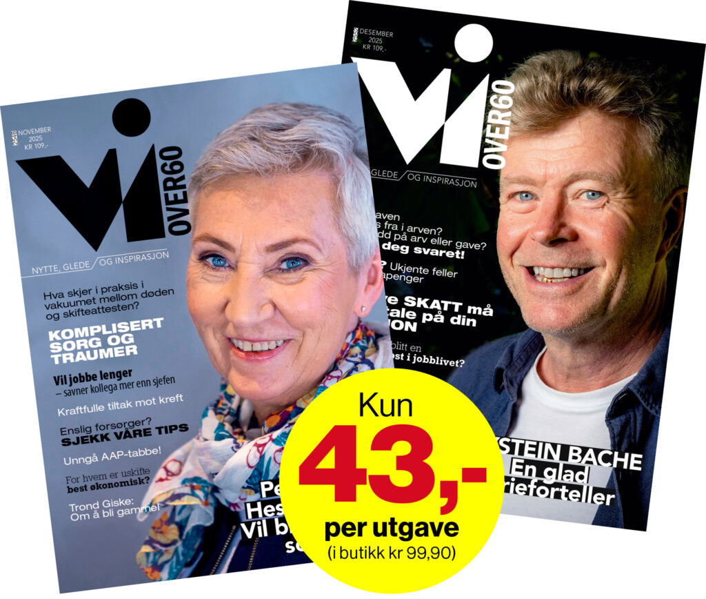 VI OVER 60 - Bestill ditt abonnement idag